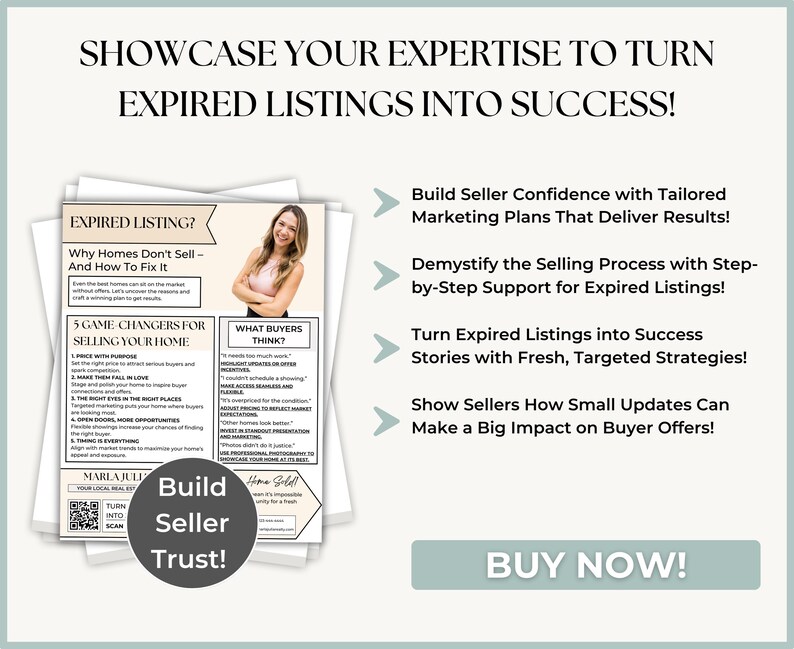 Expired Listing Flyer, 1 Page Expired Listing Flyer for FSBO Sellers ...