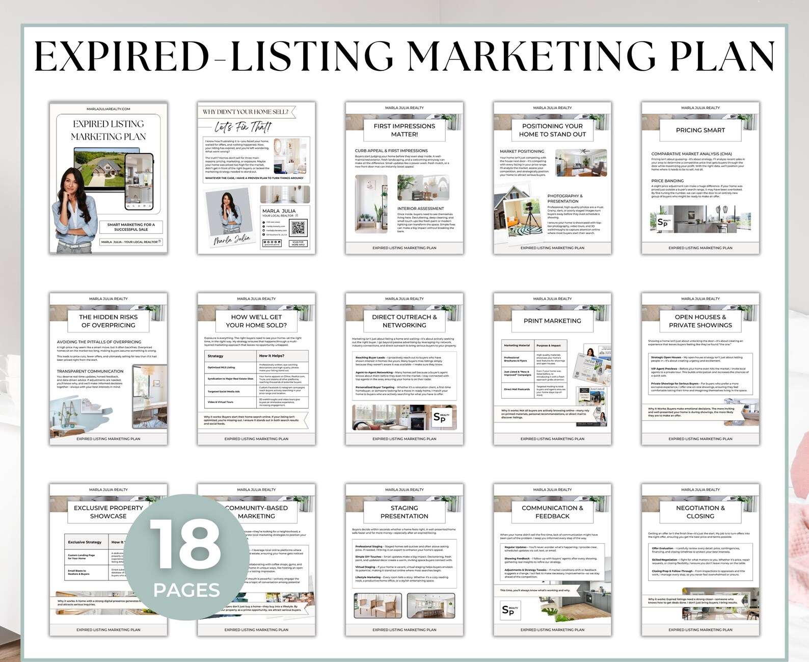 Expired Listing Kit for Real Estate, Expired Listing Presentation ...