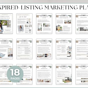 Expired Listing Kit for Real Estate, Expired Listing Presentation, Expired Listing Letter ...