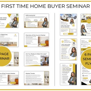 First Time Home Buyer Seminar Presentation, Buyer Seminar Bundle, NAR ...