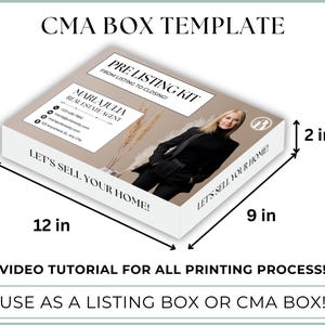 Pre-listing Kit for Real Estate Agent, Pre-listing Presentation, CMA ...