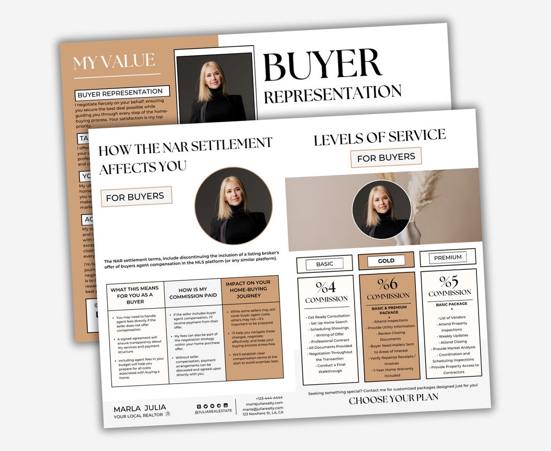 Buyer Commission Brochure, Buyer Agent Commission & Buyer Agent ...