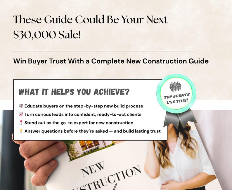 New Construction Guide for Real Estate, Construction Presentation ...
