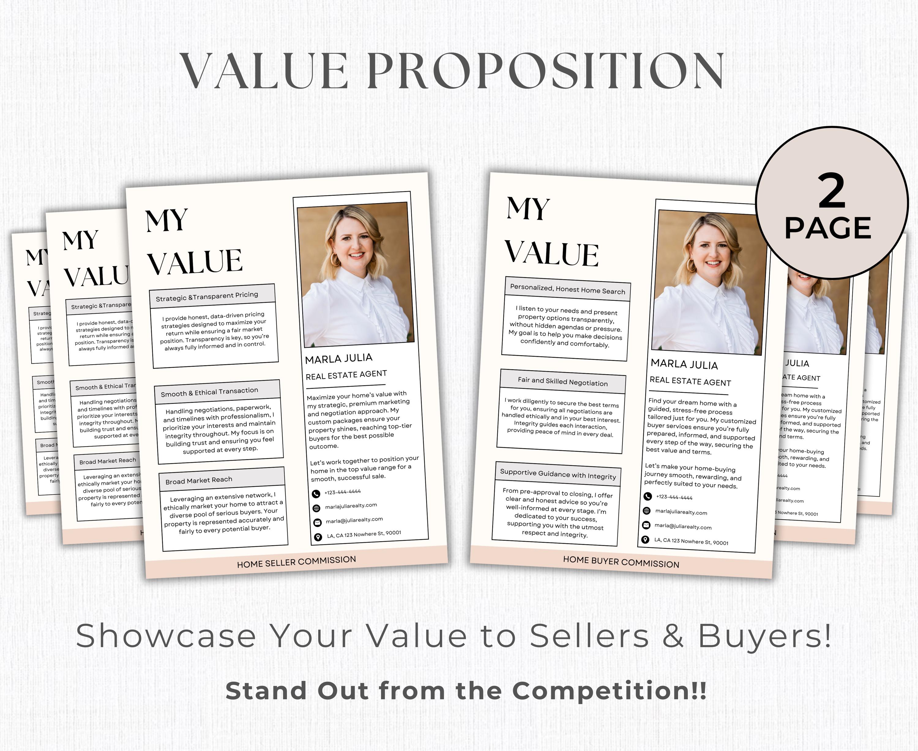 Seller and Buyer Commission Template, Buyer Agent Level of Services ...