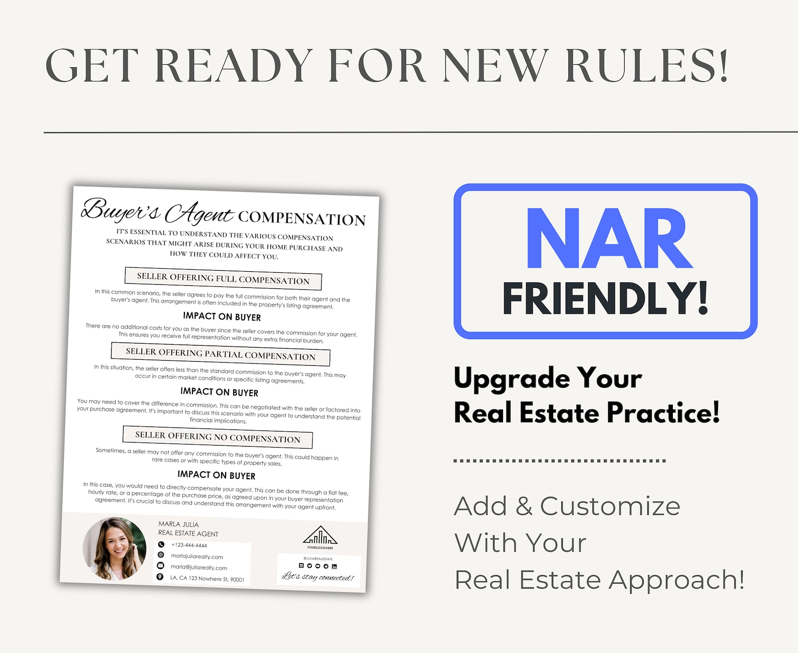 Compensation for Buyer Agent, Representation Real Estate NAR Settlement ...