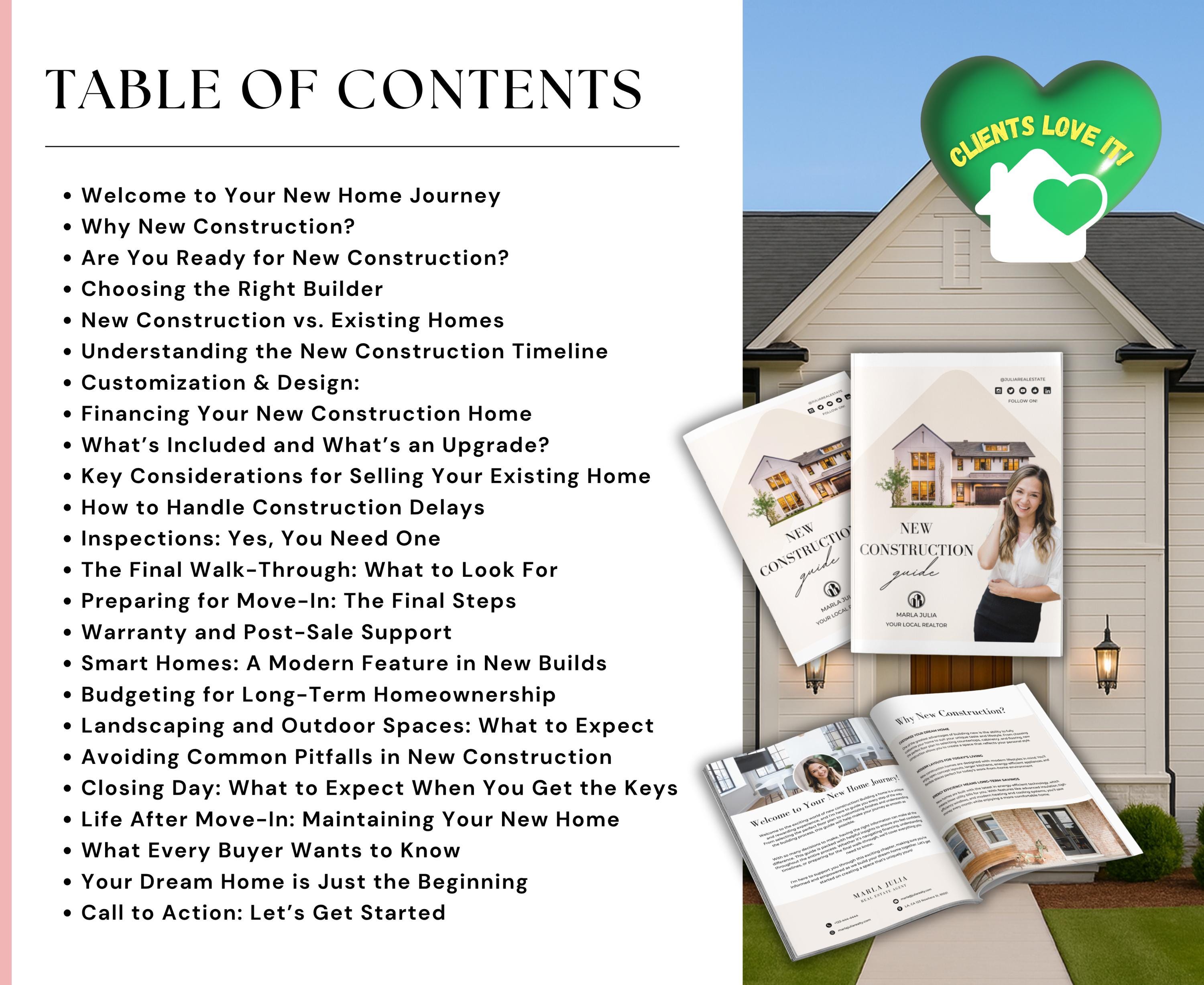 New Construction Guide for Real Estate, Construction Presentation ...