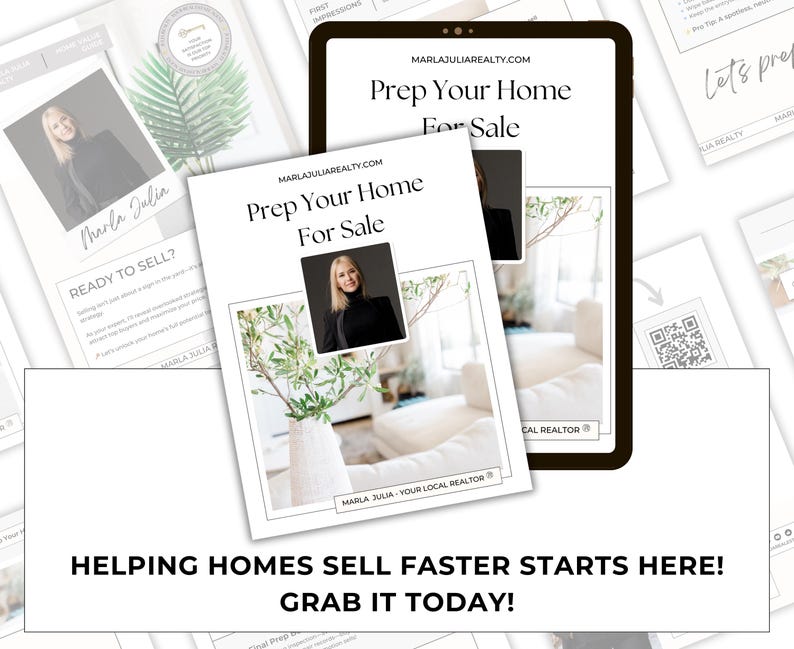 Preparing Home for Selling Guide, Home Prep Guide for Real Estate ...