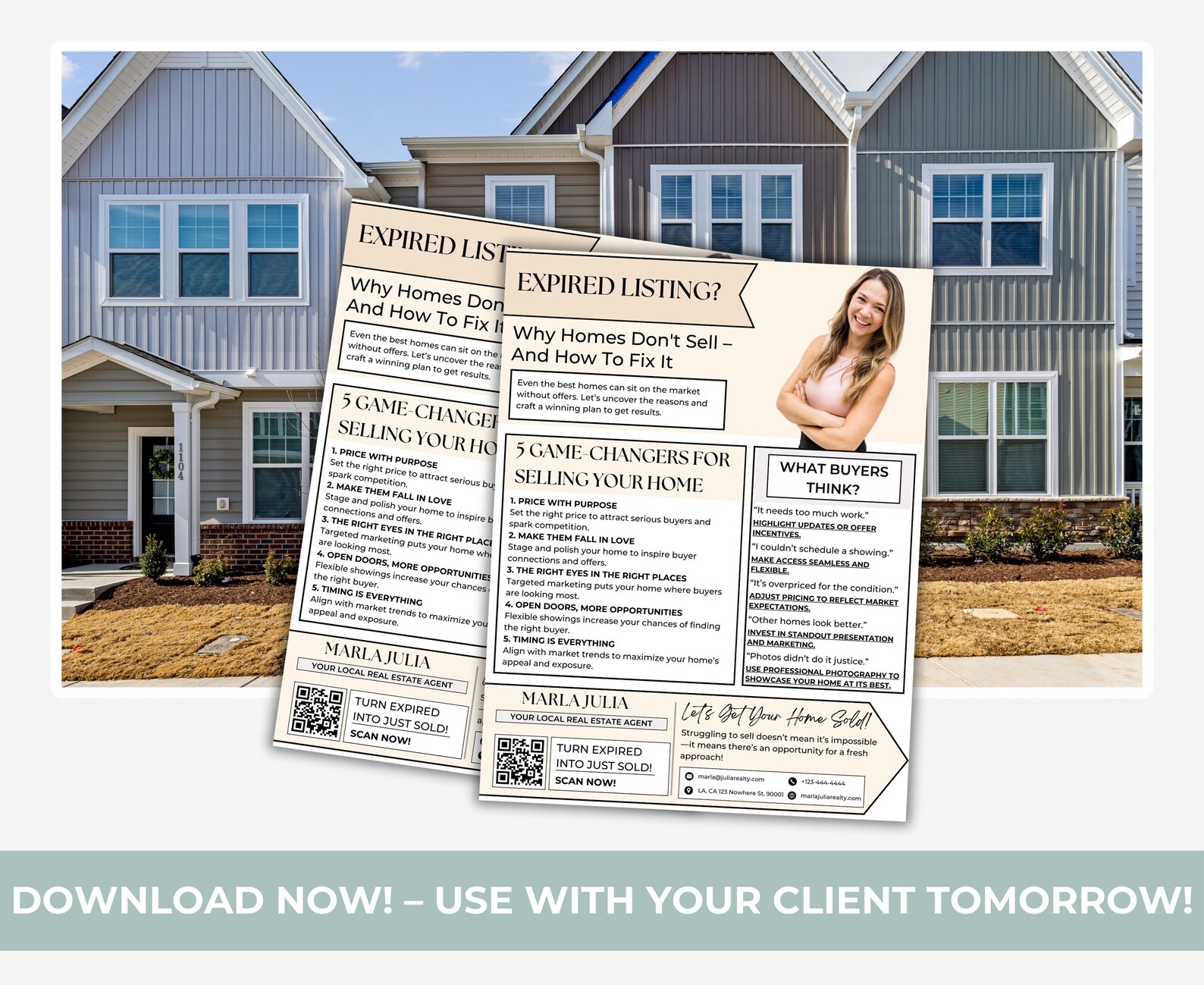 Expired Listing Flyer, 1 Page Expired Listing Flyer for FSBO Sellers ...