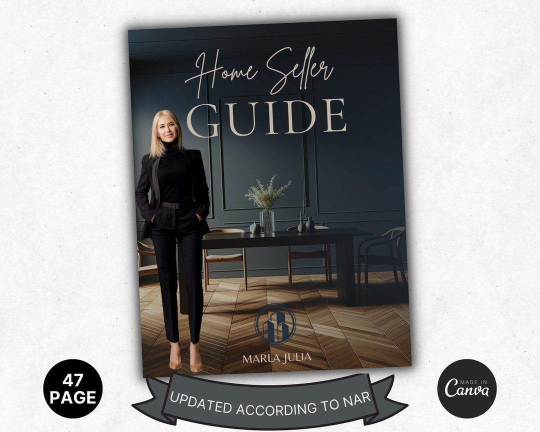Home Seller Guide for Realtors, 47 Page Printable Home Seller Guide ...