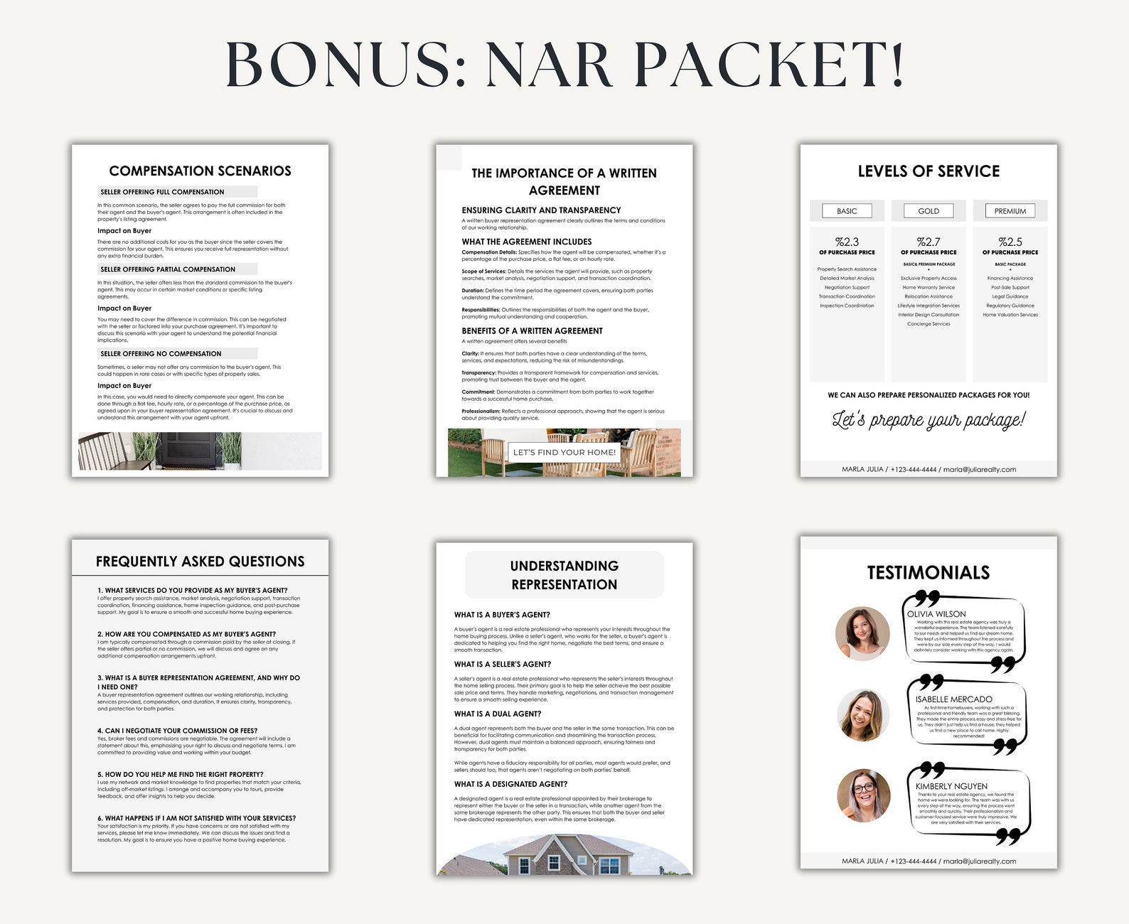 Relocation Guide for Real Estate Agents, Relocation Packet, Local ...