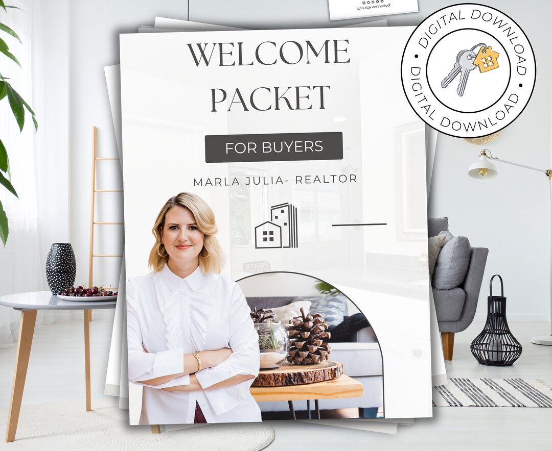 Real Estate New Client Welcome Packet, Buyer Questionnaire for Real ...