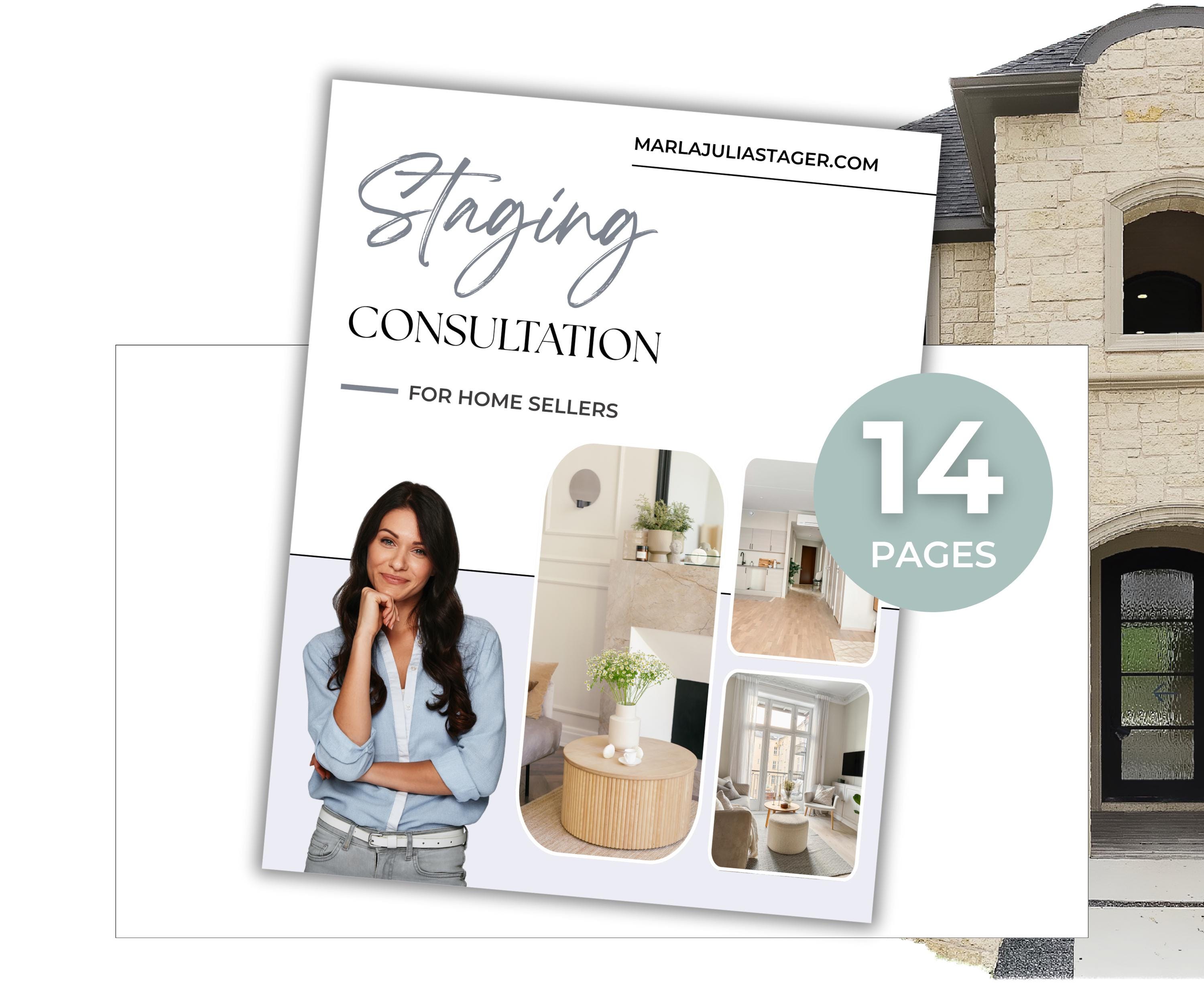 Staging Consultation Presentation, Staging Welcome Packet, Seller Home ...