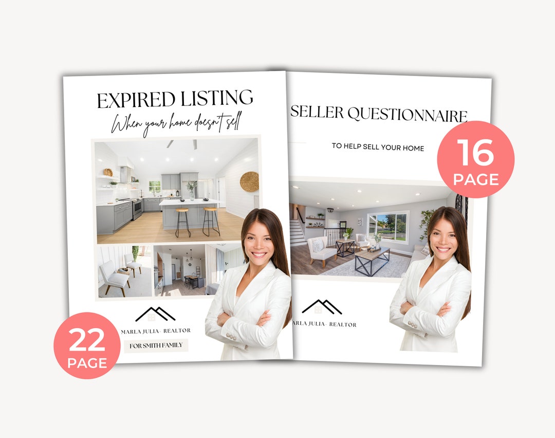 Expired Listing Guide, Expired Listing Presentation for Real Estate ...