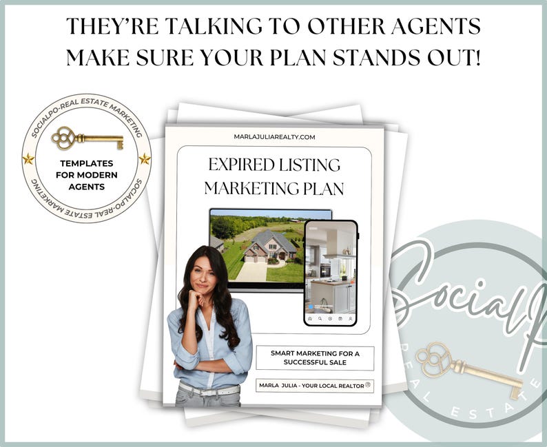 Expired Listing Marketing Presentation, Seller Marketing Plan for ...