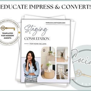 Staging Consultation Presentation, Staging Welcome Packet, Seller Home ...