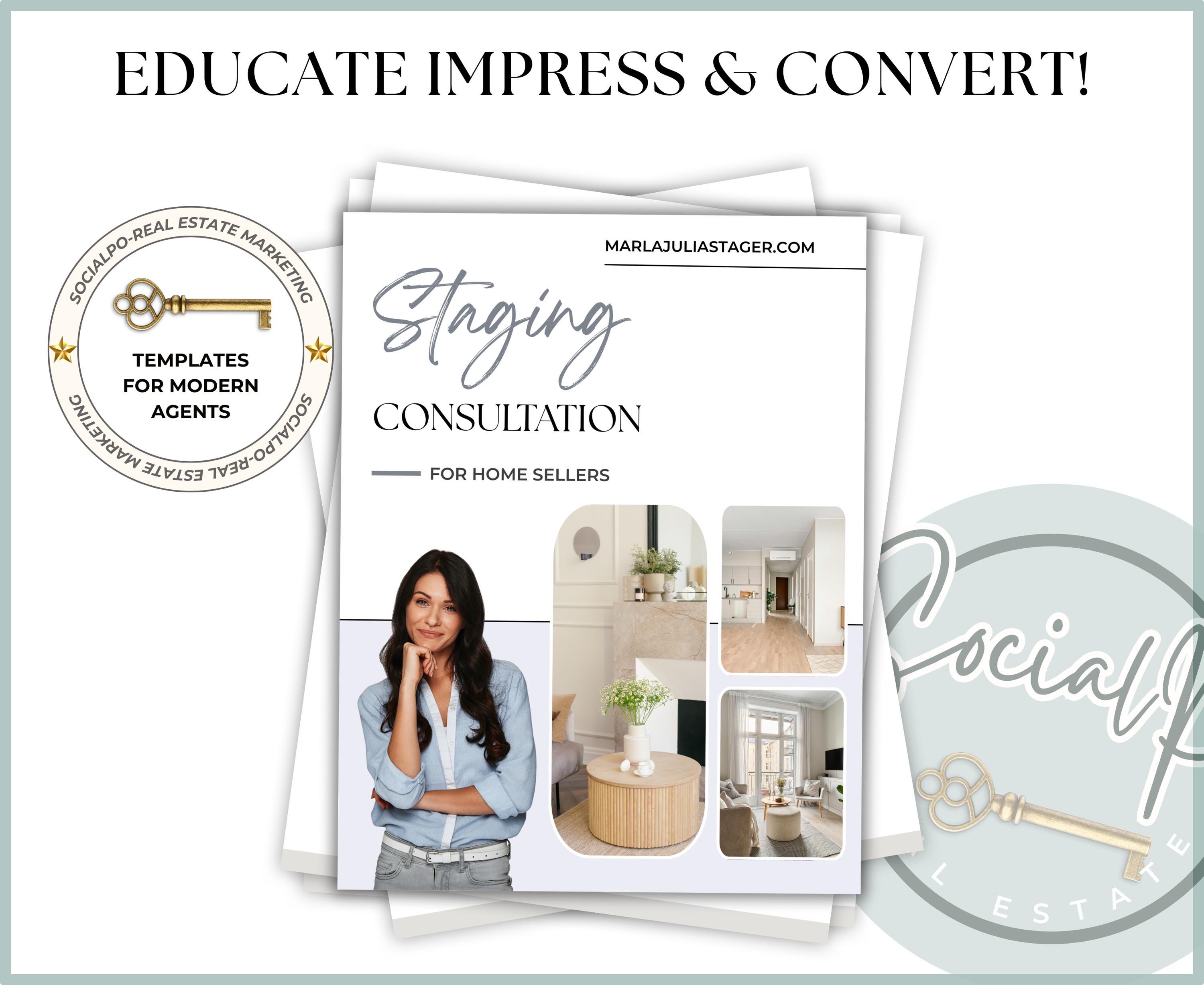 Staging Consultation Presentation, Staging Welcome Packet, Seller Home ...