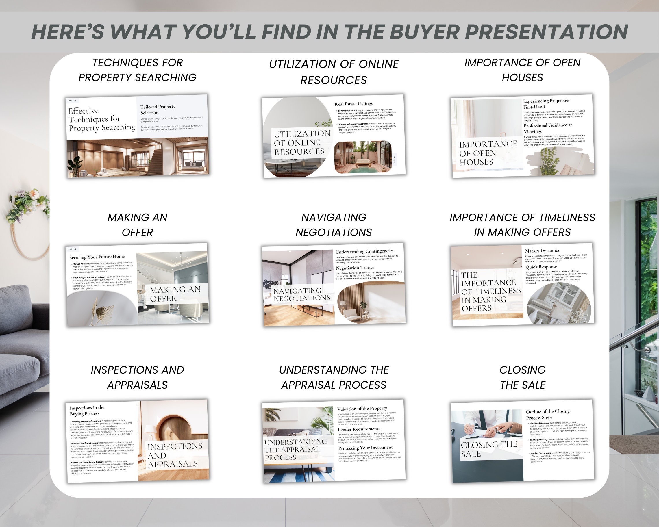Real Estate Buyer Presentation, 120 Page First Time Home Buyer ...
