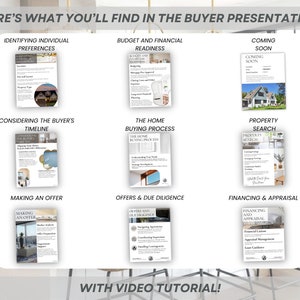 Real Estate Buyer Presentation, 120 Page First Time Home Buyer ...