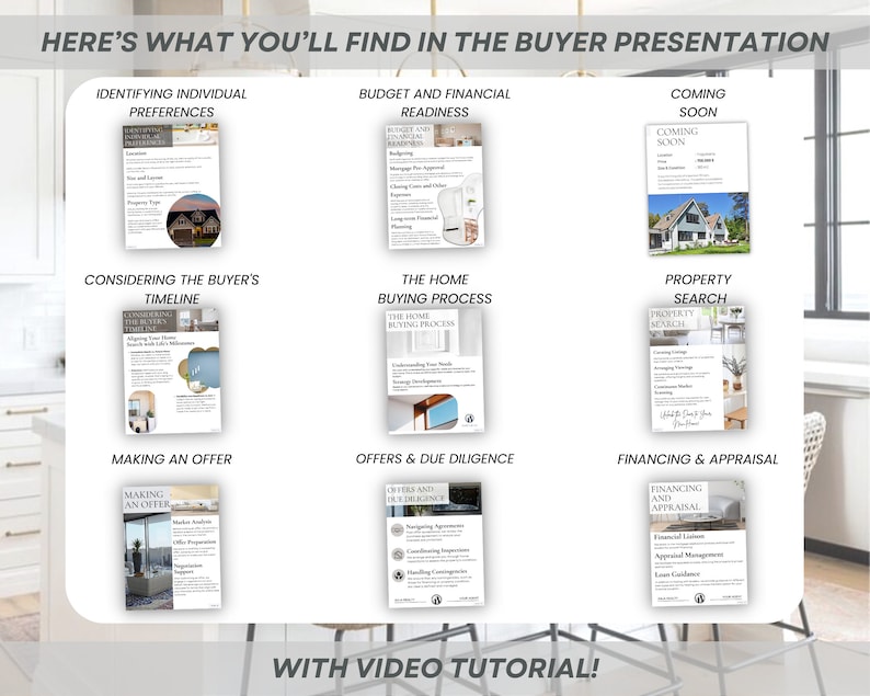 Real Estate Buyer Presentation, 120 Page First Time Home Buyer ...