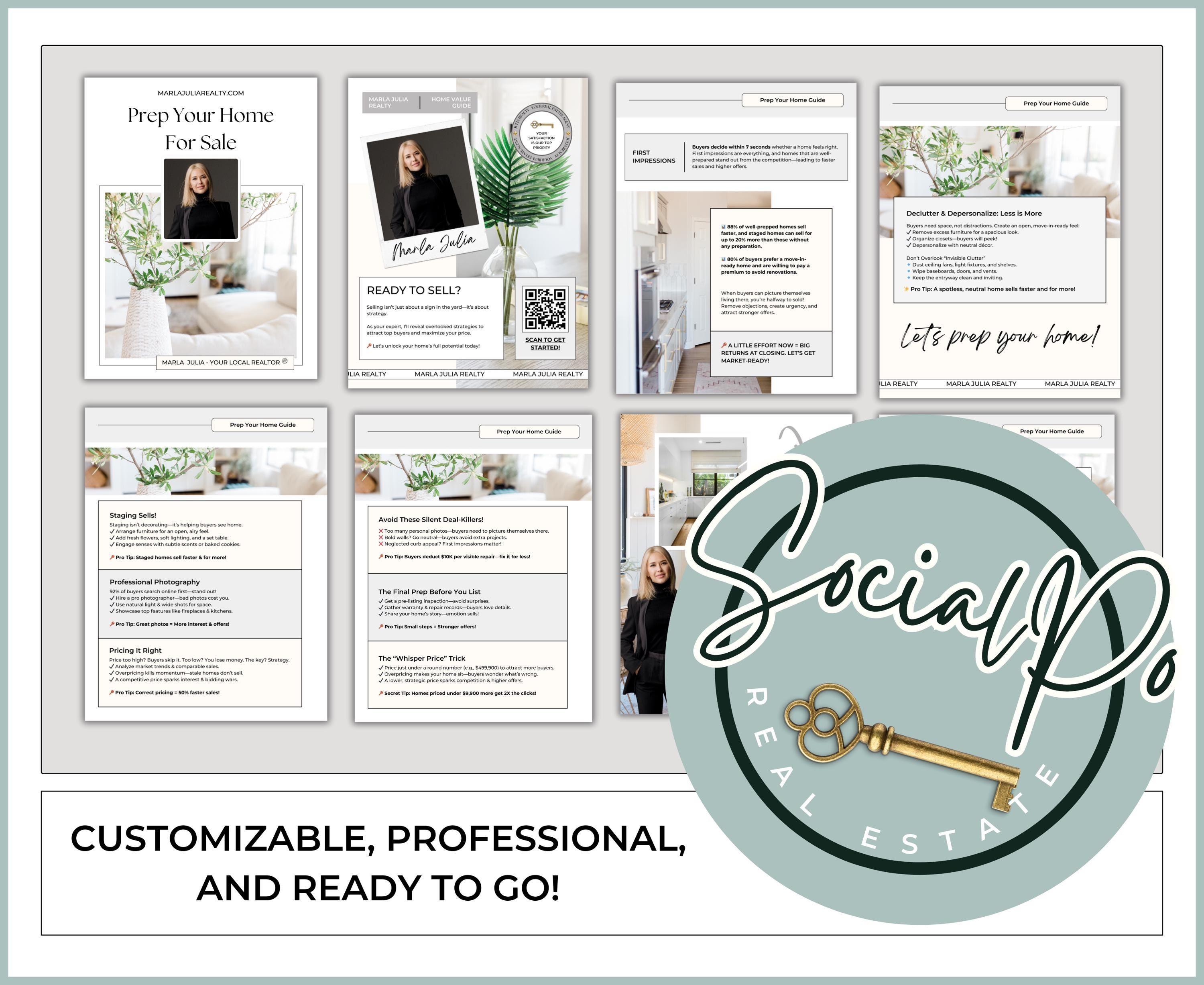 Preparing Home for Selling Guide, Home Prep Guide for Real Estate ...