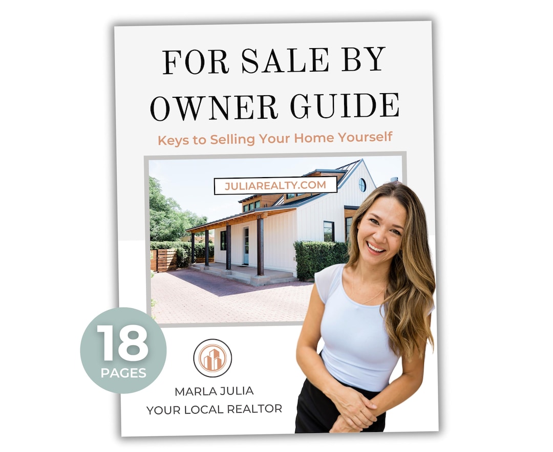 FSBO Guide for Sale by Owner Presentation for Realtors, FSBO Packet ...