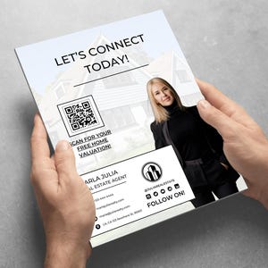 Just Sold Flyer for Real Estate, Farming Flyer for Realtors ...