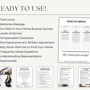 Buyer Agent Compensation, Real Estate Commission Sheet, Real Estate ...