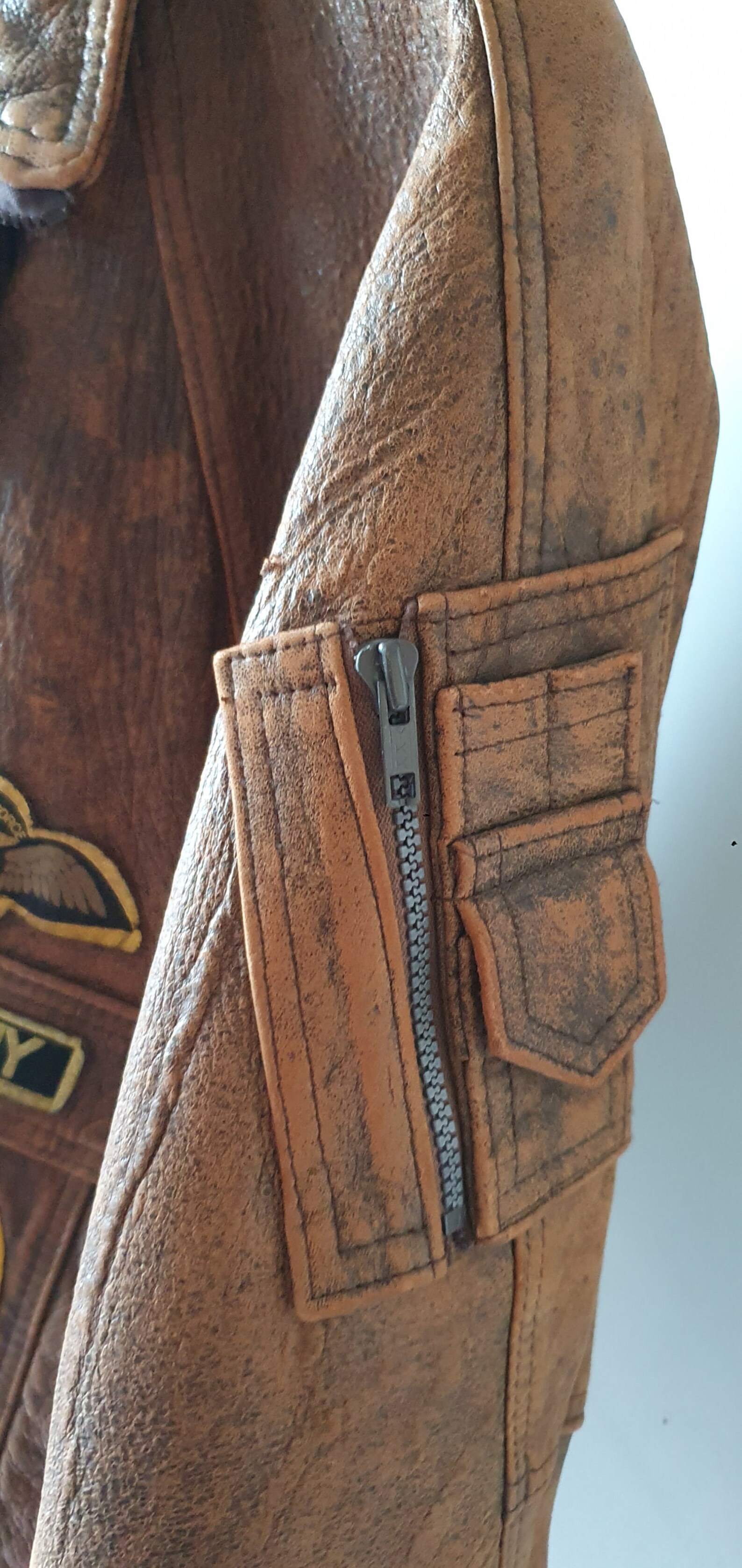 Vintage US Army Pilot Jacket - Etsy