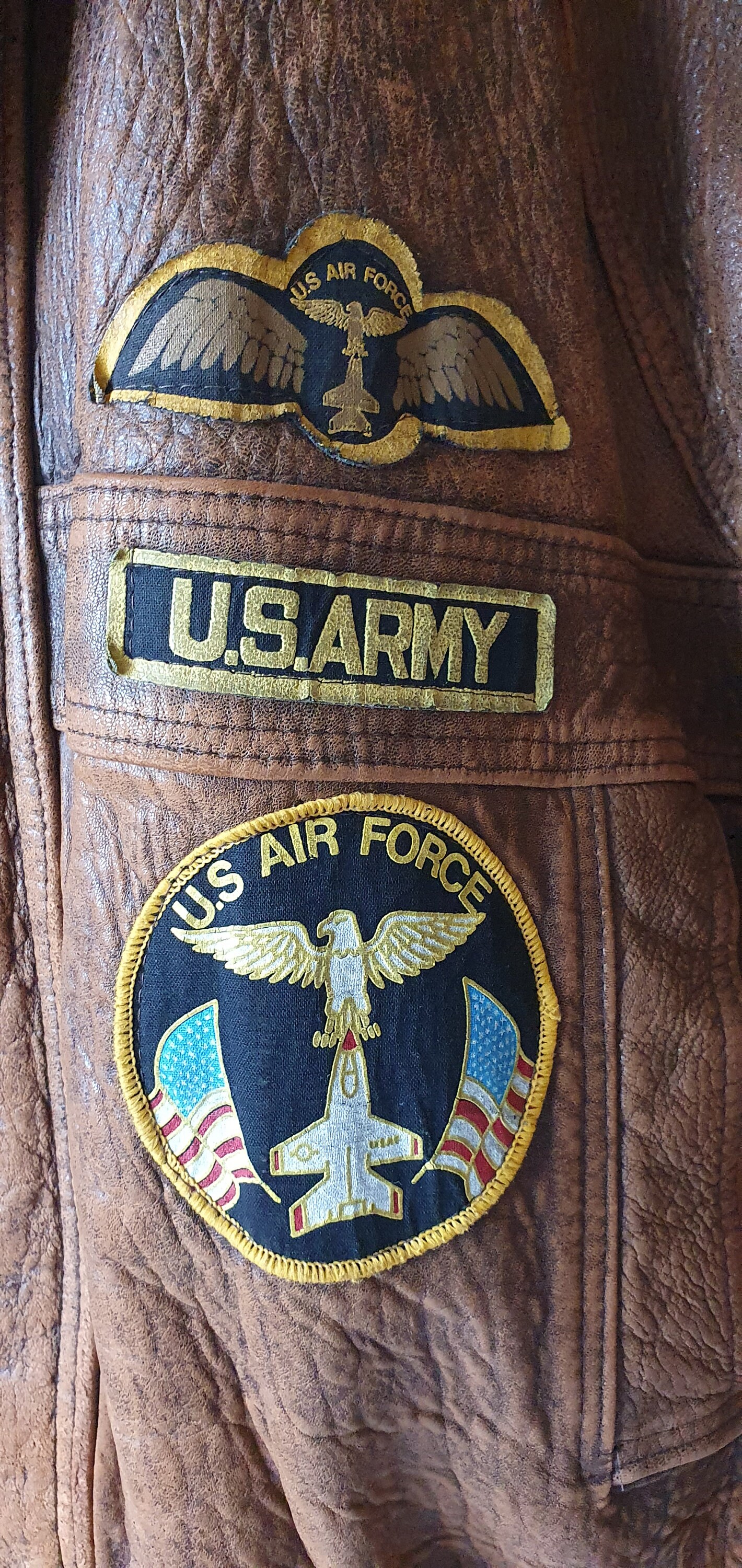 Vintage US Army Pilot Jacket - Etsy