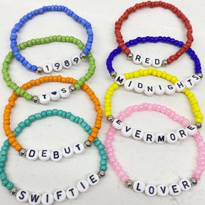 Eras Tour Friendship Bracelets Eras Tour Album Bracelets - Etsy