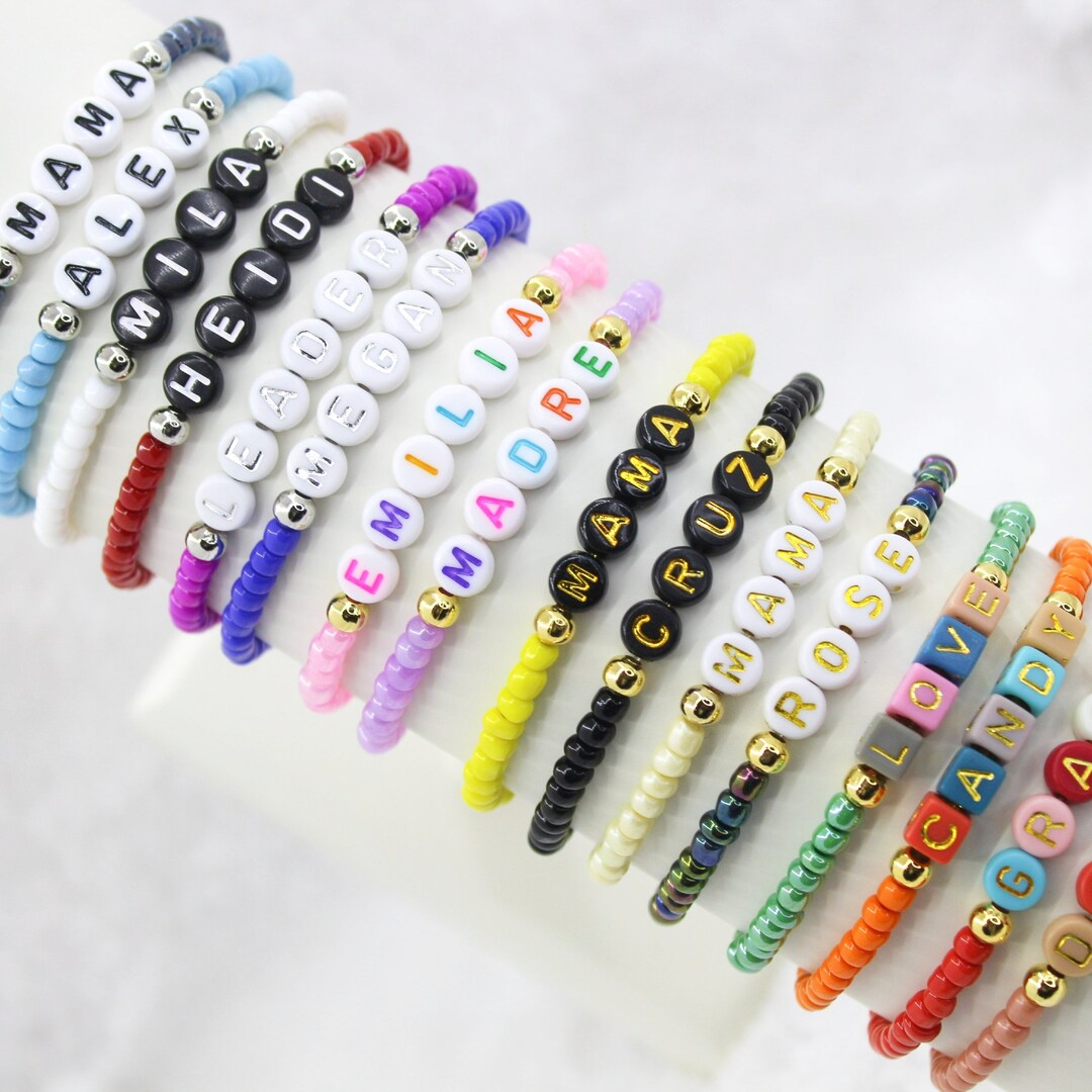 Friendship Bracelet | Custom Name Bracelets |personalized Name ...