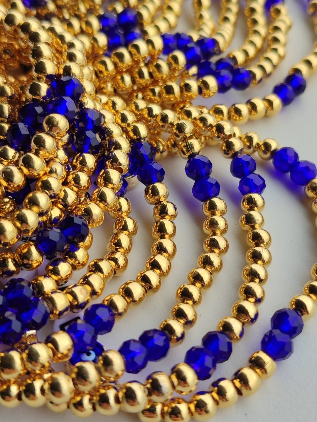 Crystal Bracelet 14K Gold Filled Beaded Bracelet Healing Crystals ...