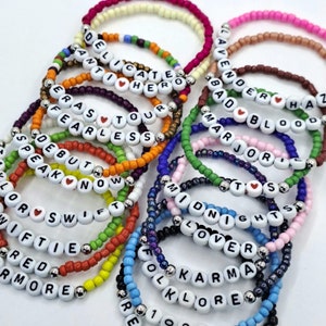 Eras Tour Friendship Bracelets/eras Tour /album Bracelets /friendship ...