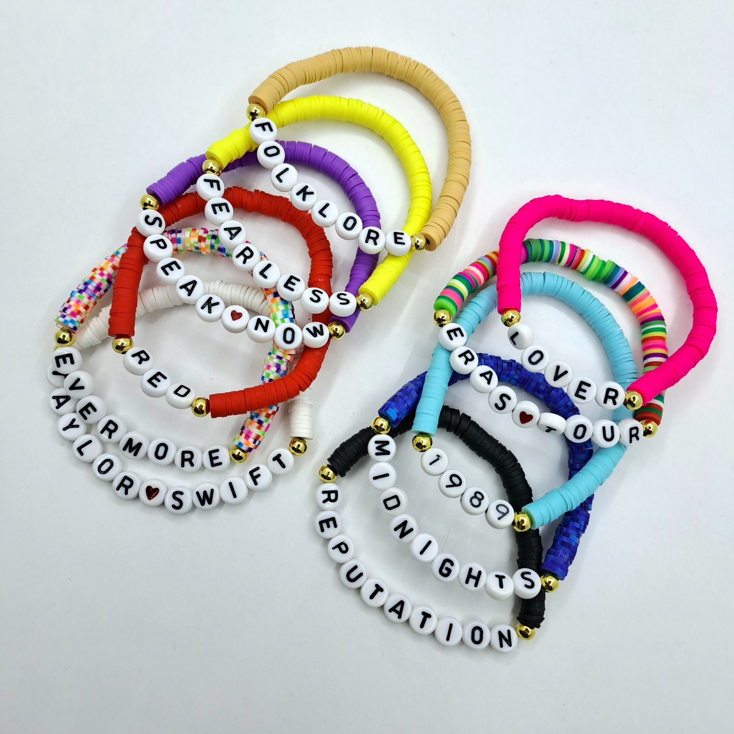 Eras Tour Friendship Bracelets/eras Tour /album Bracelets - Etsy UK