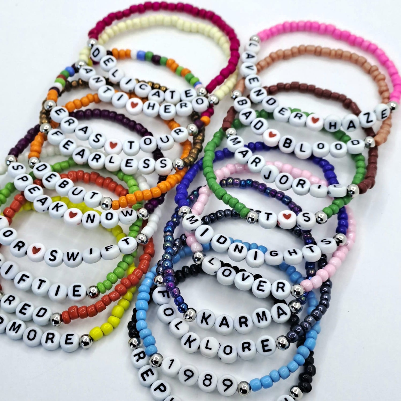 Eras Tour Friendship Bracelets Eras Tour Album Bracelets Friendship ...