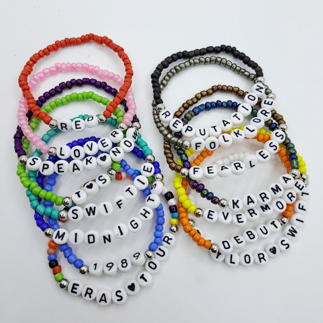 Eras Tour Friendship Bracelets Eras Tour Album Bracelets - Etsy