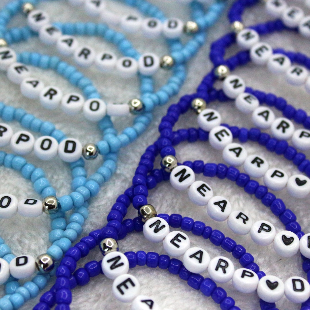 25-50-100-200-1000 Beaded Bracelets/friendship Bracelets/custom Name ...