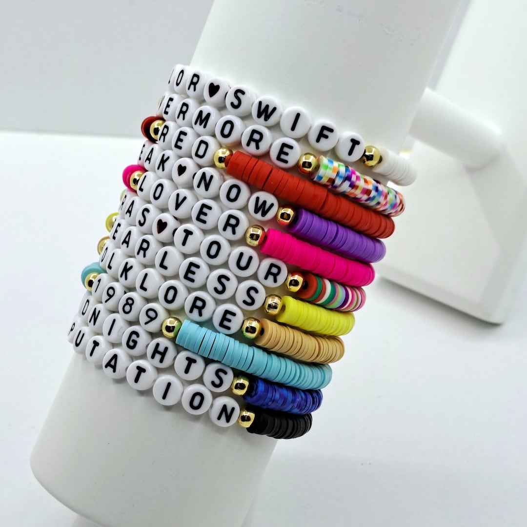 Eras Tour Friendship Bracelets/eras Tour /album Bracelets - Etsy