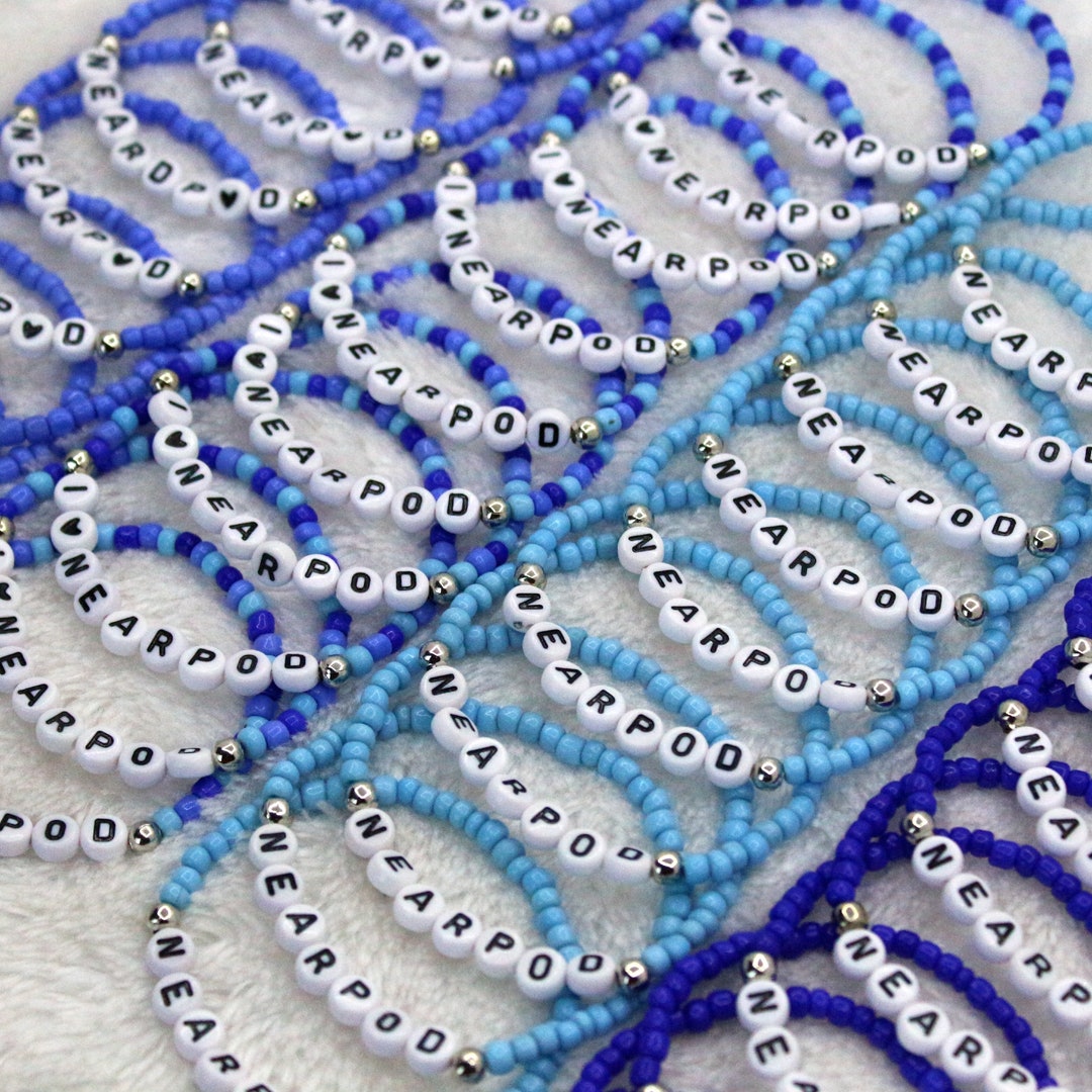 25-50-100-200-1000 Beaded Bracelets/friendship Bracelets/custom Name ...