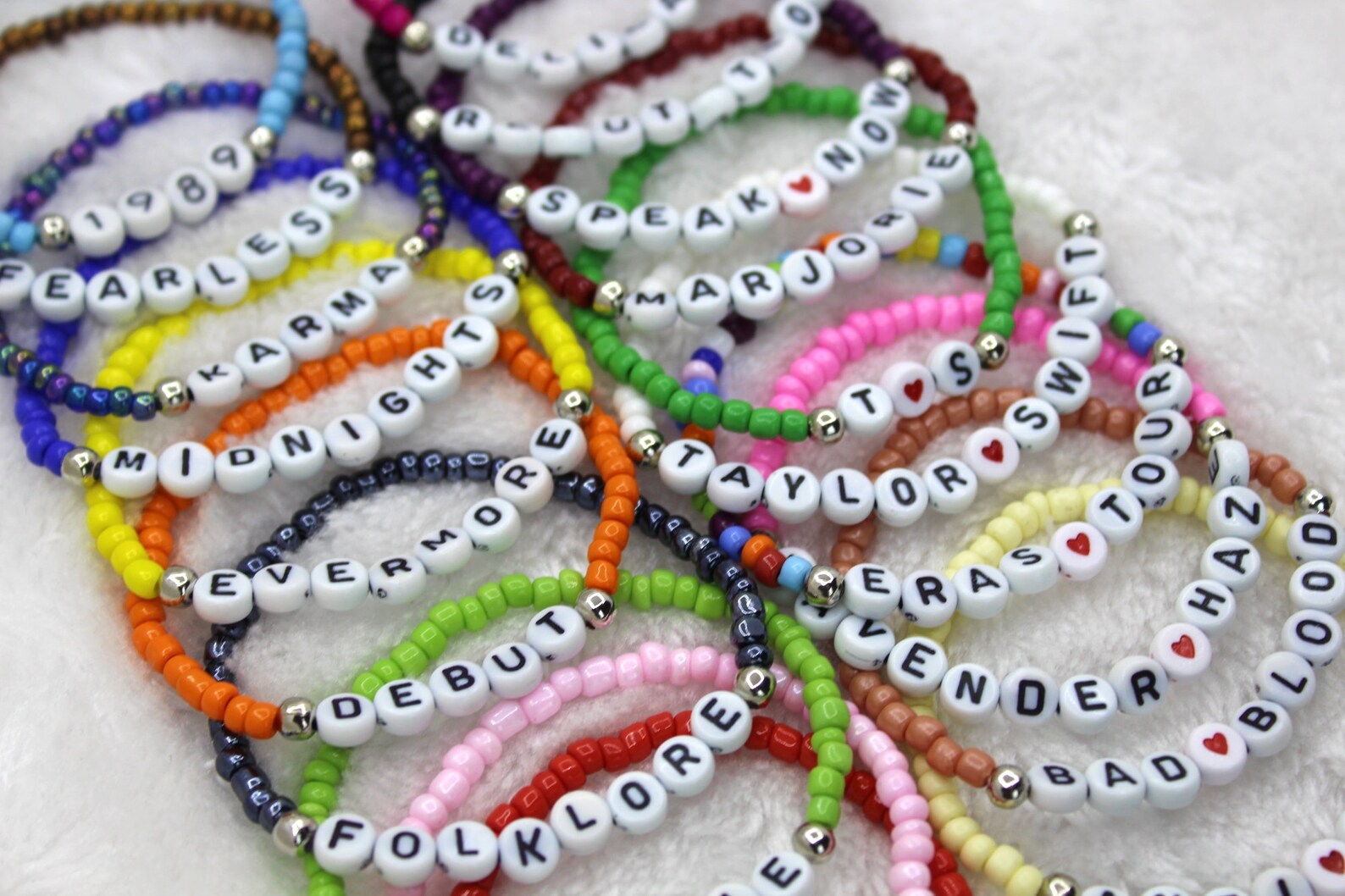 Eras Tour Friendship Bracelets Eras Tour Album Bracelets Friendship ...