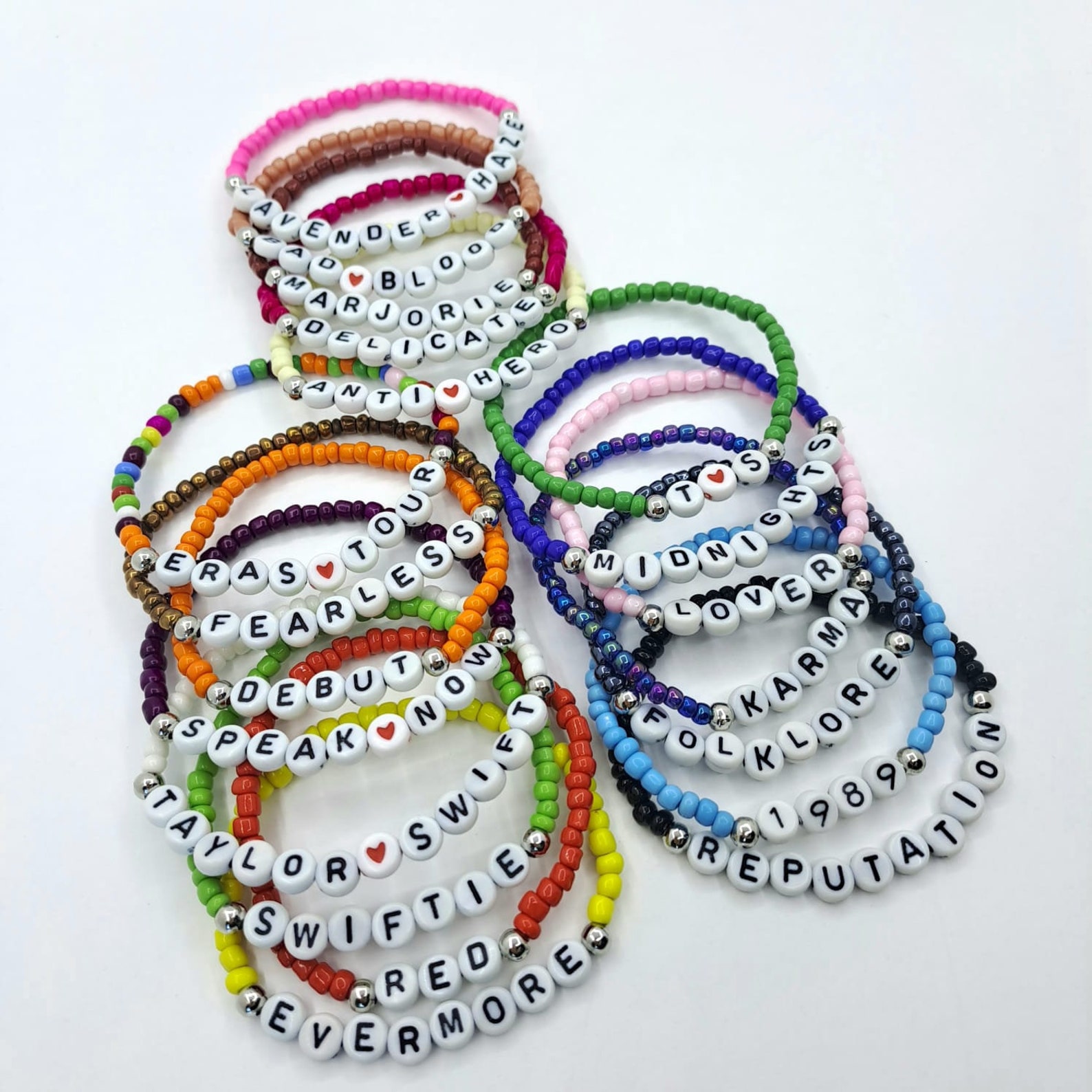 Eras Tour Friendship Bracelets Eras Tour Album Bracelets Friendship ...