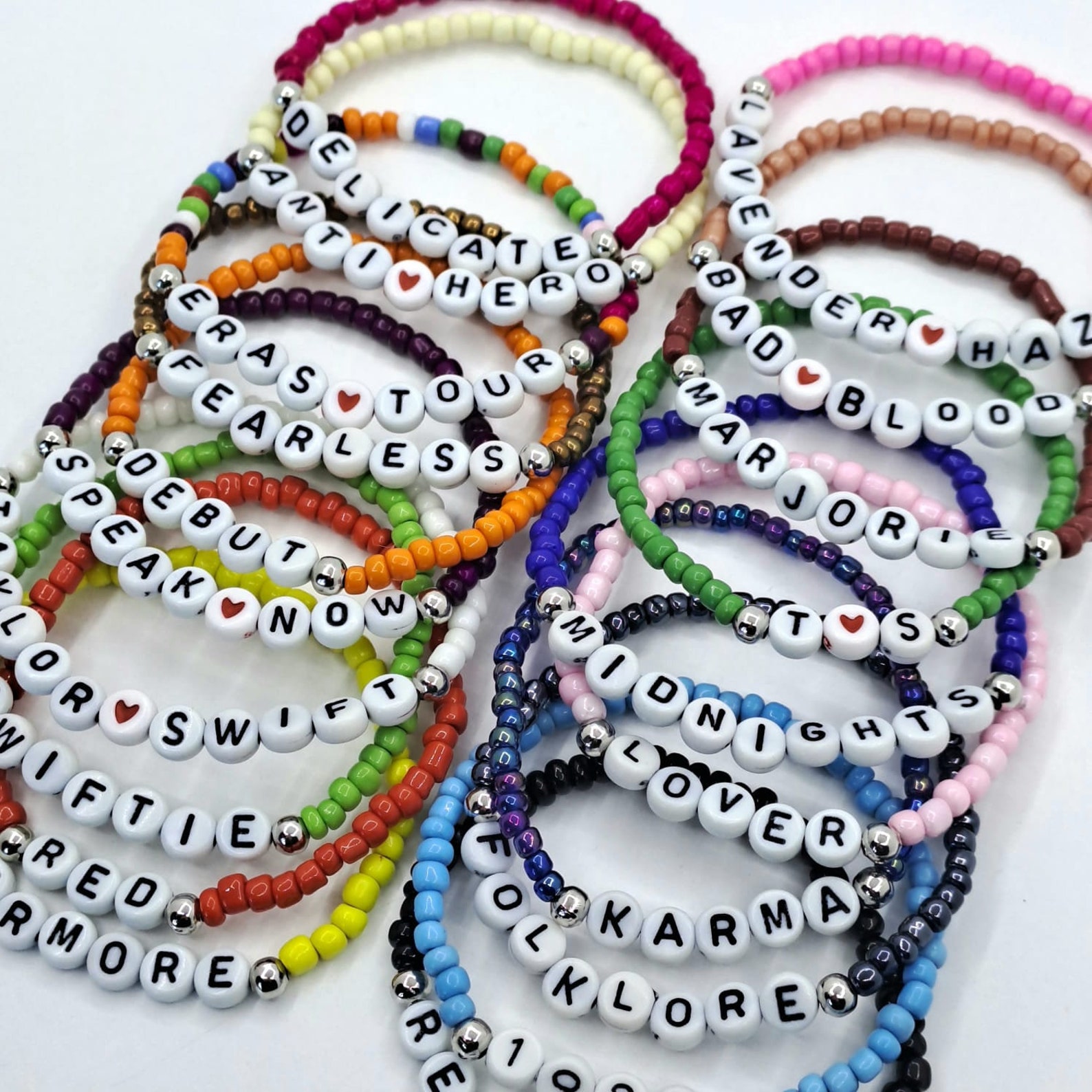 Eras Tour Friendship Bracelets Eras Tour Album Bracelets Friendship ...