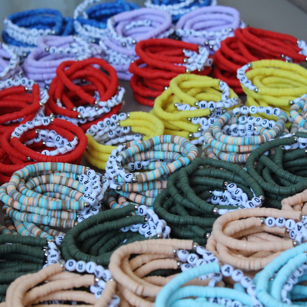 100-200-1000 Beaded World Bracelets/friendship Bracelets/swiftie ...