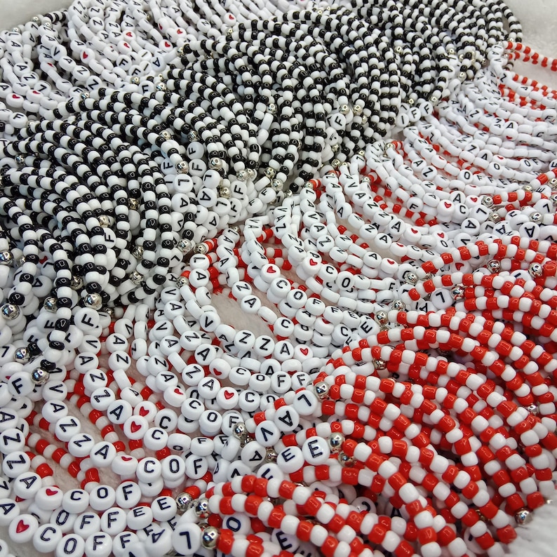 25-50-100-200-1000 Beaded World Bracelets/friendship Bracelets ...