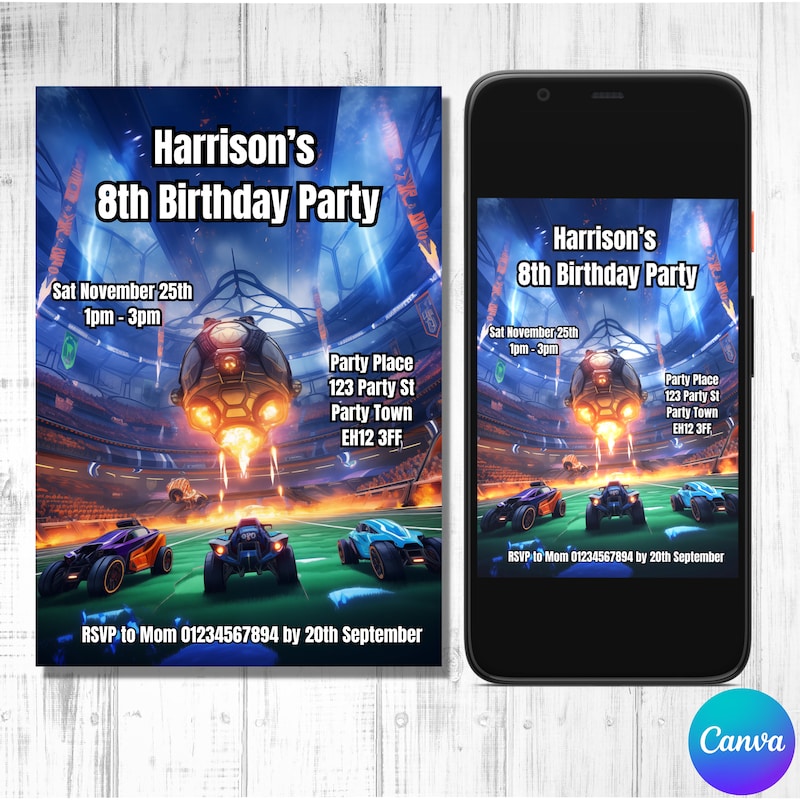 Rocket League Car Poster - Etsy