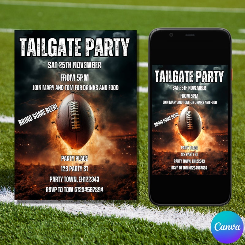 Tailgate Party - Etsy
