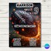 Editable NFL Football Birthday Invitation: Sports Party Invite (digital ...