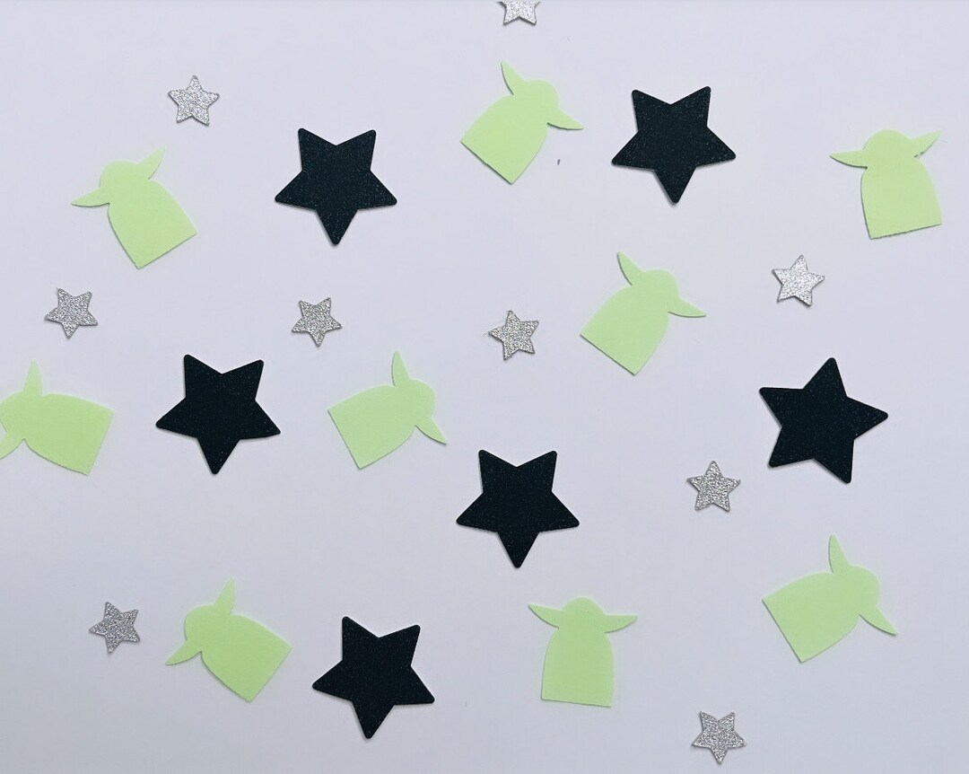 Star Wars Inspired Yoda Table Confetti - Etsy