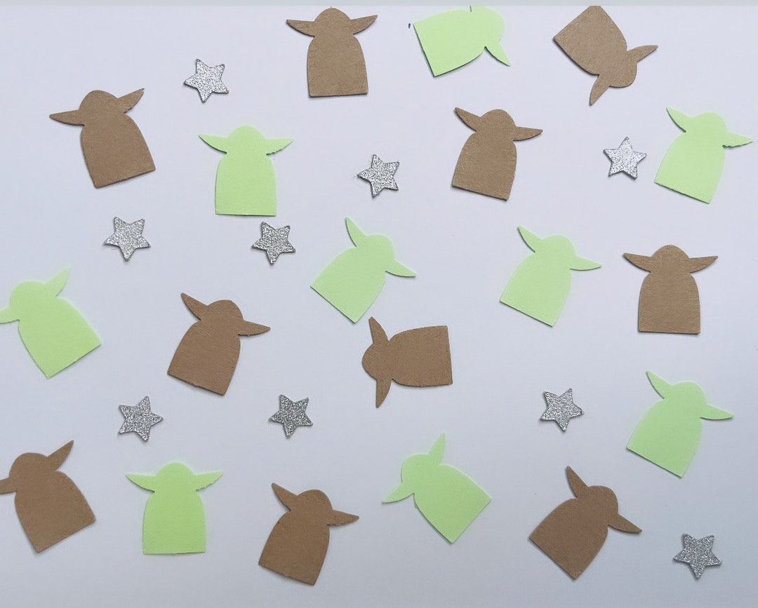 Star Wars Inspired Yoda Table Confetti - Etsy