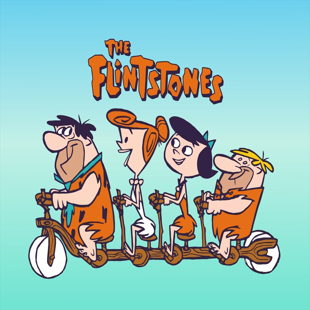 The Flinstones Png Wilma Betty Png Fred Barney Dino Png Etsy 